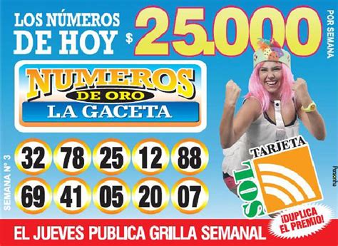 Los N Meros De Oro De La Gaceta