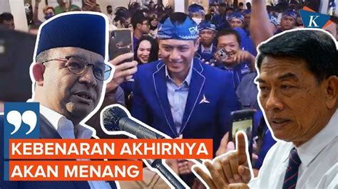 Ekspresi Puas Anies Dan AHY Usai Moeldoko Gagal Rebut Demokrat YouTube