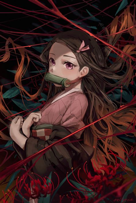 Kamado Nezuko Kimetsu No Yaiba Drawn By Meltyrice Danbooru