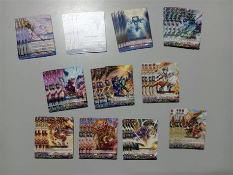 Cardfight Vanguard Overdress ENG D Bt12 Dragon Empire Rares And