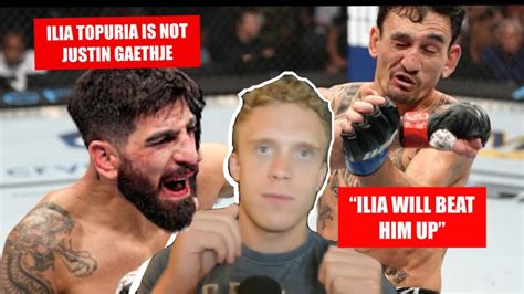 LUCAS TRACY EXPLAINS WHY ILIA TOPURIA BEATS MAX HOLLOWAY YouTube