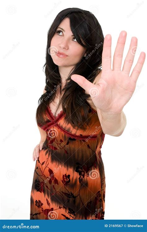 Woman With Attitude Stock Image Image Of Gesture Ignorance 2169567