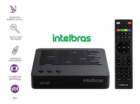 Receptor Parabolica Digital Intelbras Rds 840 Parcelamento Sem Juros