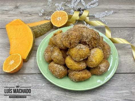 sonhos de abóbora Chef Luís Machado receitas que resultam sempre