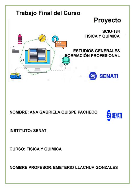 Proyecto Final Fisica NOMBRE ANA GABRIELA QUISPE PACHECO INSTITUTO