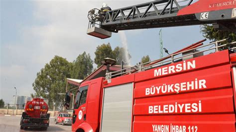 Vahap Seçer Mersinde yangın kontrol altına alınır alınmaz