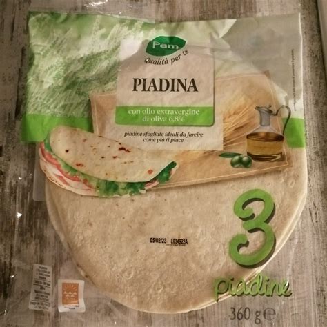 Pam Piadine All Olio Extravergine Di Oliva Reviews Abillion