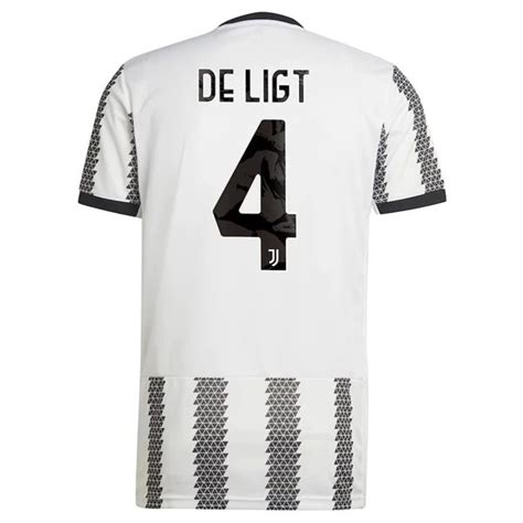 Camiseta Juventus 2022 23 De Ligt 4 Primera Equipación camisetas