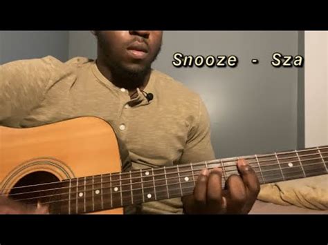 Snooze SZA Guitar Tutorial How To Play Snooze YouTube