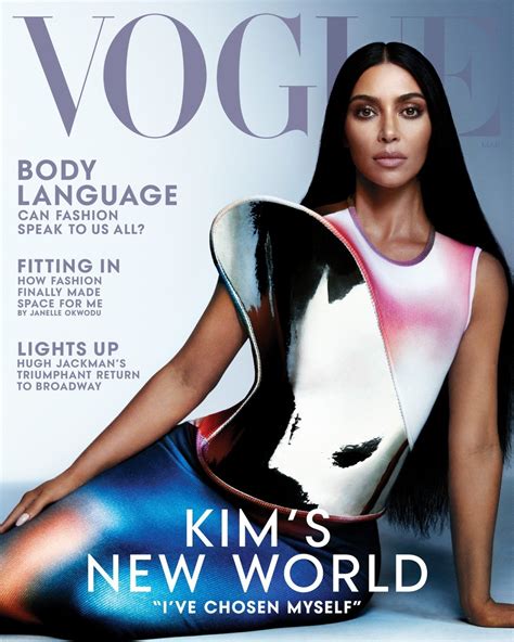 Kim Kardashian Has Chosen Herself In Vogue US March 2022 Anne Of