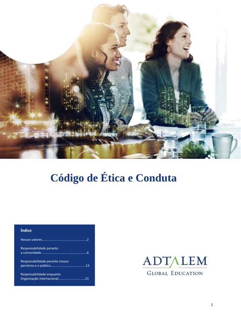 PDF Código de Ética e Conduta 2 CÓDIGO DE ÉTICA E CONDUTA Nossos
