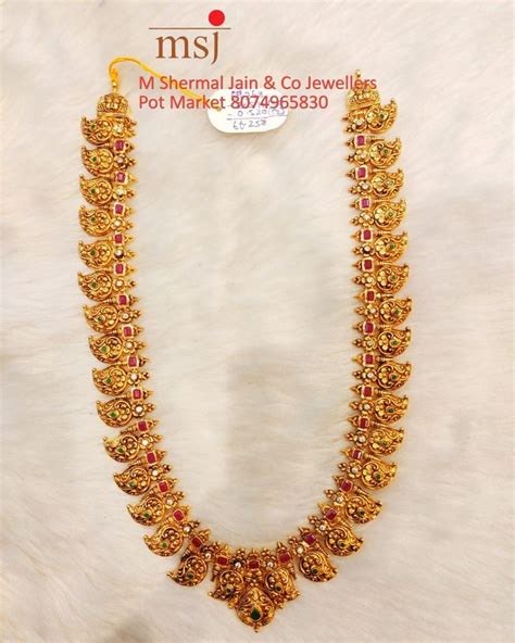 Latest Gold Mango Mala Designs Atelier Yuwa Ciao Jp