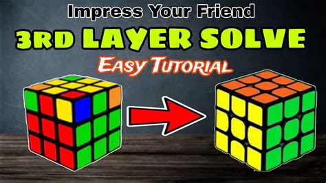 How To Solve Third Layer Of Rubik S Cube Complete Video To Solve X