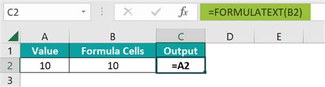 formulatext excel function step by step examples how to use