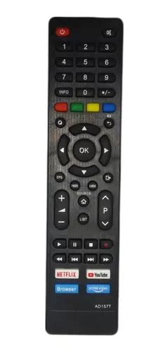 Control Remoto Tv Aiwa Smart Aw B Sm Env O Gratis Mercadolibre