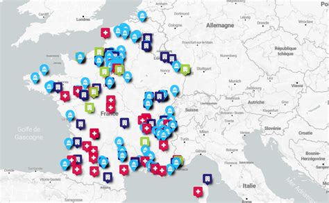 Cyberattque hôpitaux carte déclic des cyberattaques
