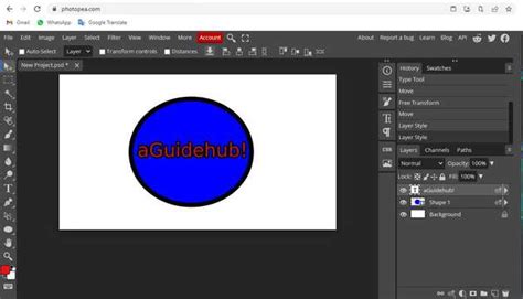 How To Create A Border In Photopea AGuideHub