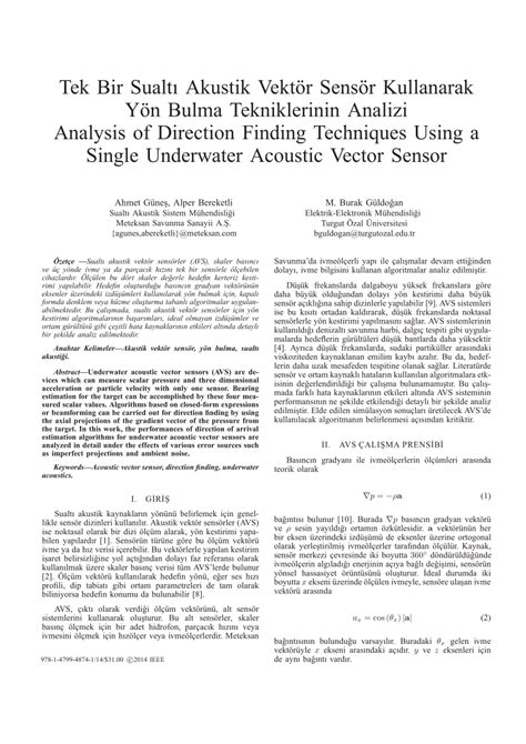 pdf analysis of direction finding techniques using a single underwater acoustic vector sensor