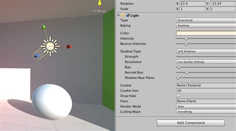 lighting in unity 5