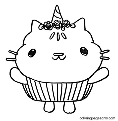 Coloriage Daniel James DJ Catnip Gabby Chat Gabbys Dollhouse Dessin
