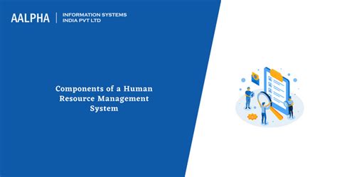 Components Of A Human Resource Management System Aalpha