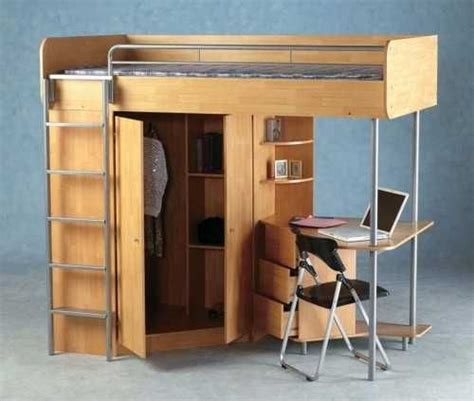 How To Make A Loft Bed With Desk Underneath Hanaposy