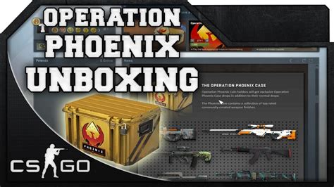 Cs Go Operation Phoenix Case Unboxing Youtube