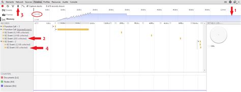 Javascript How Does SetTimeout Create A Memory Leak In This Code