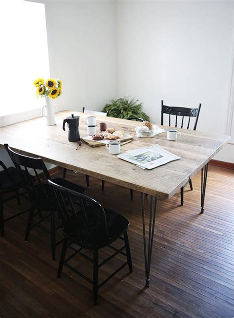 20 Gorgeous DIY Dining Table Ideas And Plans The House Of Wood Wood