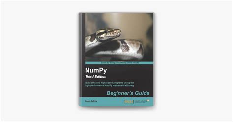 ‎numpy beginner s guide third edition on apple books