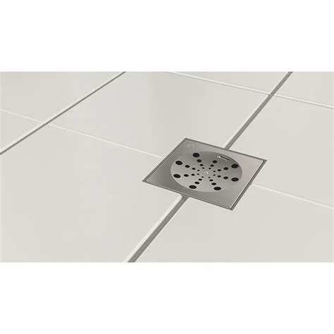 Grelha Quadrada Fecho Para Caixas Sifonadas E Ralos 10x10cm No Shoptime