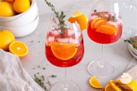 Alkoholfreier Aperol Spritz Selbstgemacht Der Foodblog