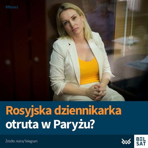 Marina Owsiannikowa twierdzi że została otruta przez Rosjan Sprawę