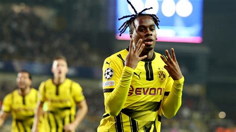 BRU 0 3 DOR Highlights UEFA Champions League 2024 25 Gittens Scores
