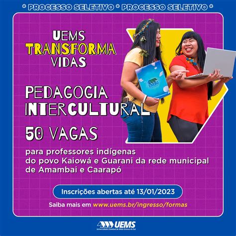 UEMS abre graduação inédita de Pedagogia Intercultural para professores