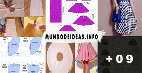 COMO HACER FALDA CIRCULAR CON PATRON PASO A PASO