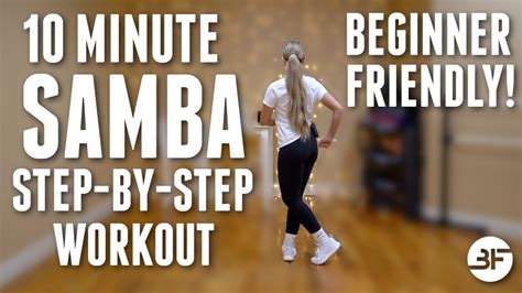 Minute Samba Workout For Beginners Step By Step Workout Youtube