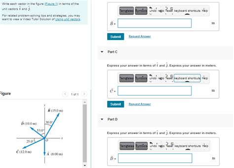 Solved Write Each Vector In The Figure Figure In Terms Chegg