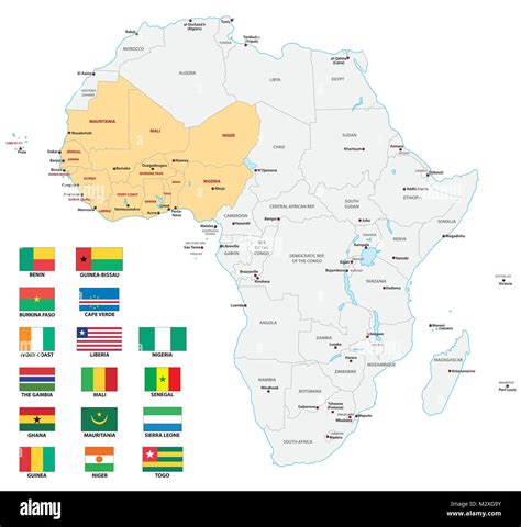 West African Countries And Capitals
