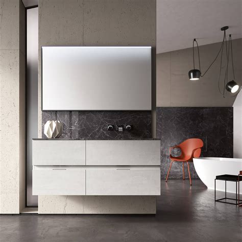 Wandhängender Waschtisch Unterschrank TH319 RAB ARREDOBAGNO HPL