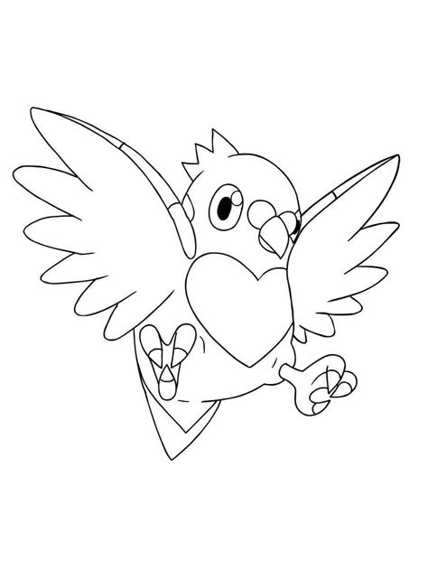 Pokemon Pidove Coloring Pages Pokemon Coloring Pages Pokemon The Best