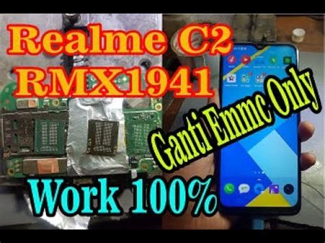Cara Ganti Emmc Only Realme C Rmx Work Tested By Iik Cellcom