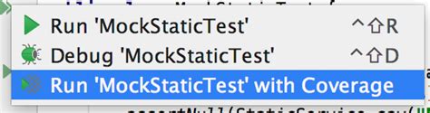 run with coverage intellij idea что это