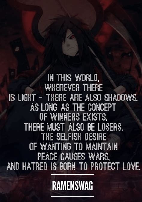 Madara Uchiha Quotes Wallpapers Wallpaper Cave