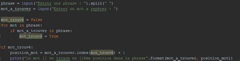Comment Connaitre La Position D Une Variable Dans Une Liste En Python