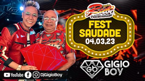 Cd Ao Vivo Gigio Boy No Fest Saudade Lend Rio Rubi O Som Do