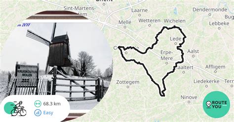 Moortsele Racefietsroute RouteYou