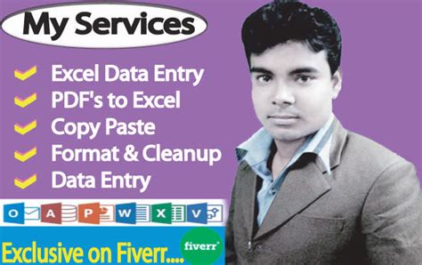do excel data entry web research data entry copy paste virtual assistant by ranarobel fiverr