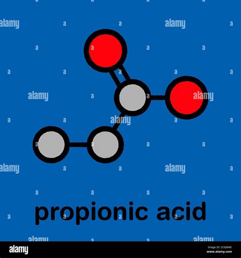 Propanoic Acid Salt Structure