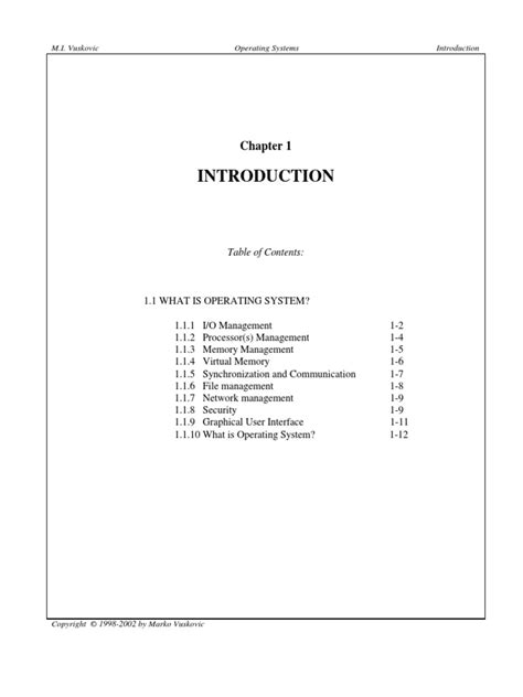 chapter 1 pdf operating system random access memory